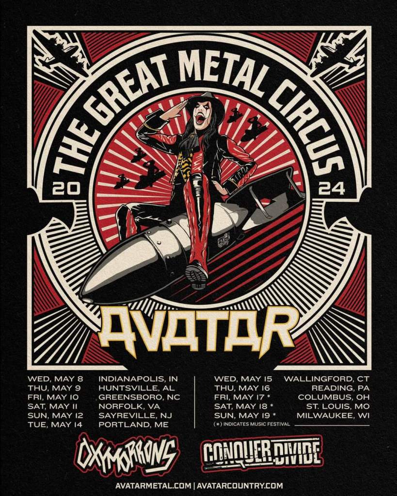 Avatar Announce U.S. Tour With Oxymorrons And Conquer Divide – Metal ...