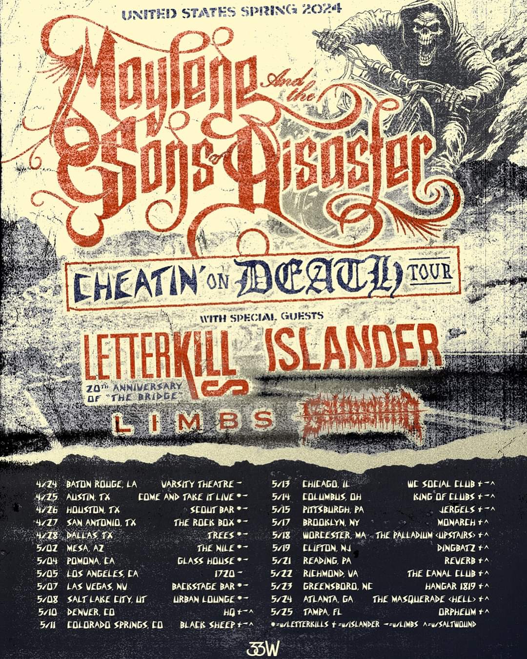 Maylene And The Sons Of Disaster Announce U.S. Tour With Letter Kills ...
