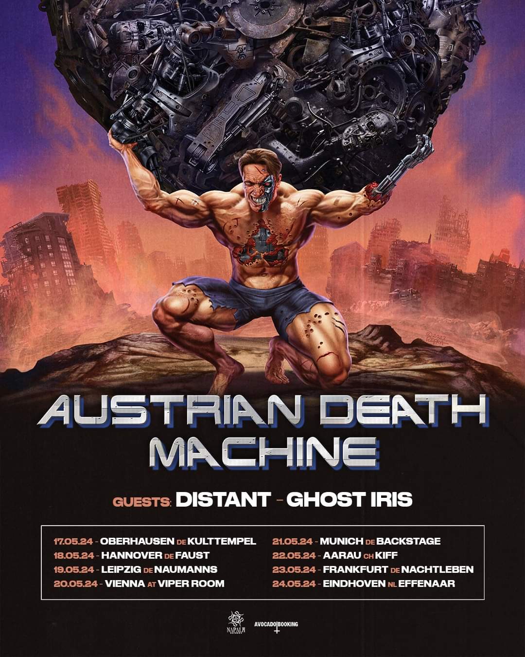 Austrian Death Machine Announce May European Tour – Metal Anarchy