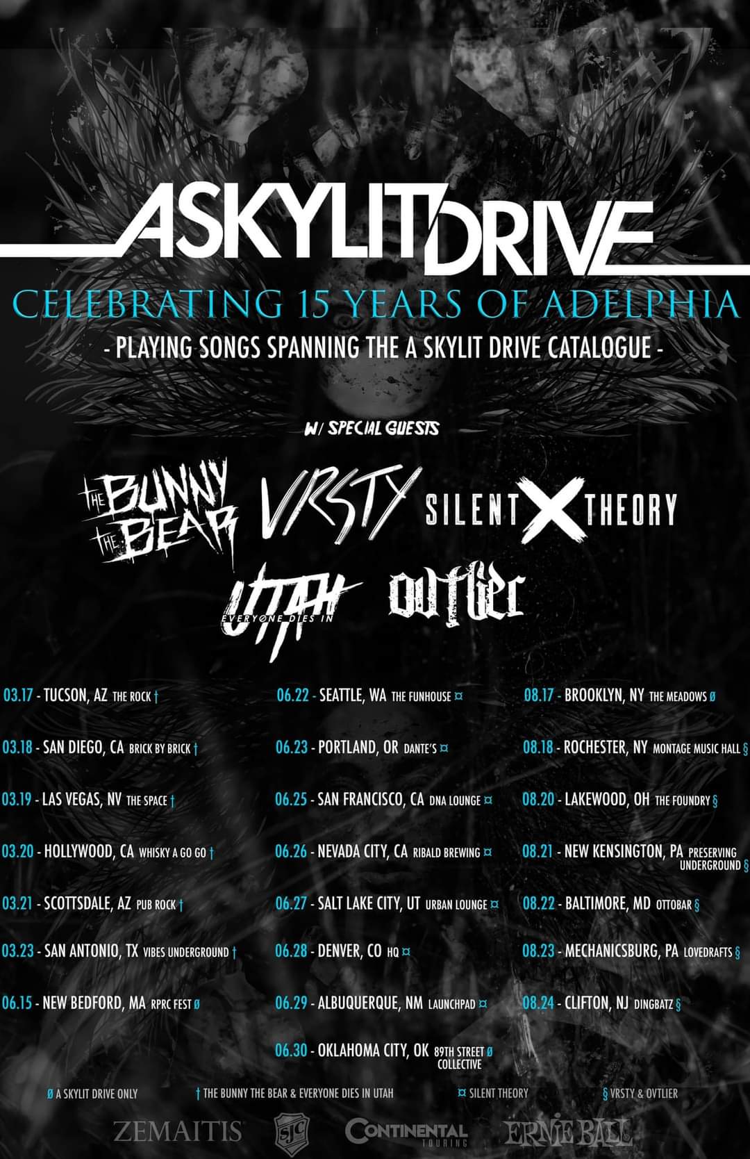 A Skylit Drive Announce “Adelphia” 15th Anniversary Tour – Metal Anarchy