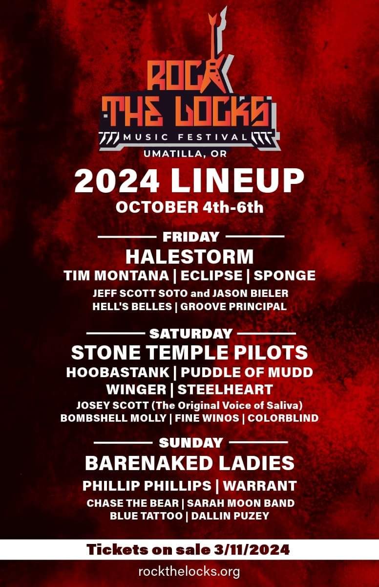 Halestorm, Stone Temple Pilots, Barenaked Ladies, Etc. Set For 2024 ...