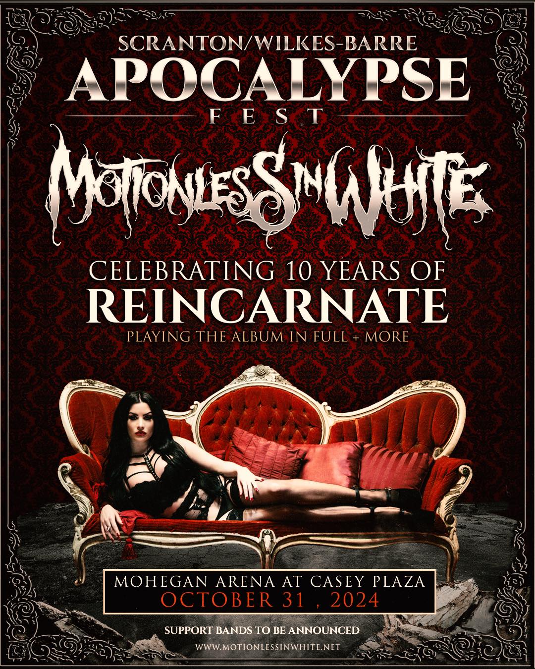 Motionless In White To Perform “Reincarnate” In Its Entirety At 2024 ...