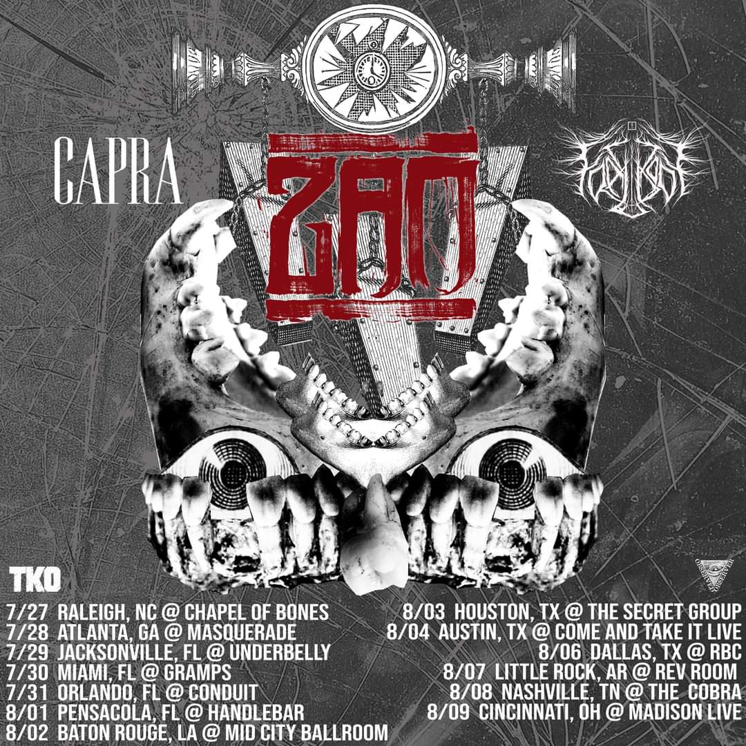 Zao Announce U.S. Tour With Capra And Frail Body – Metal Anarchy