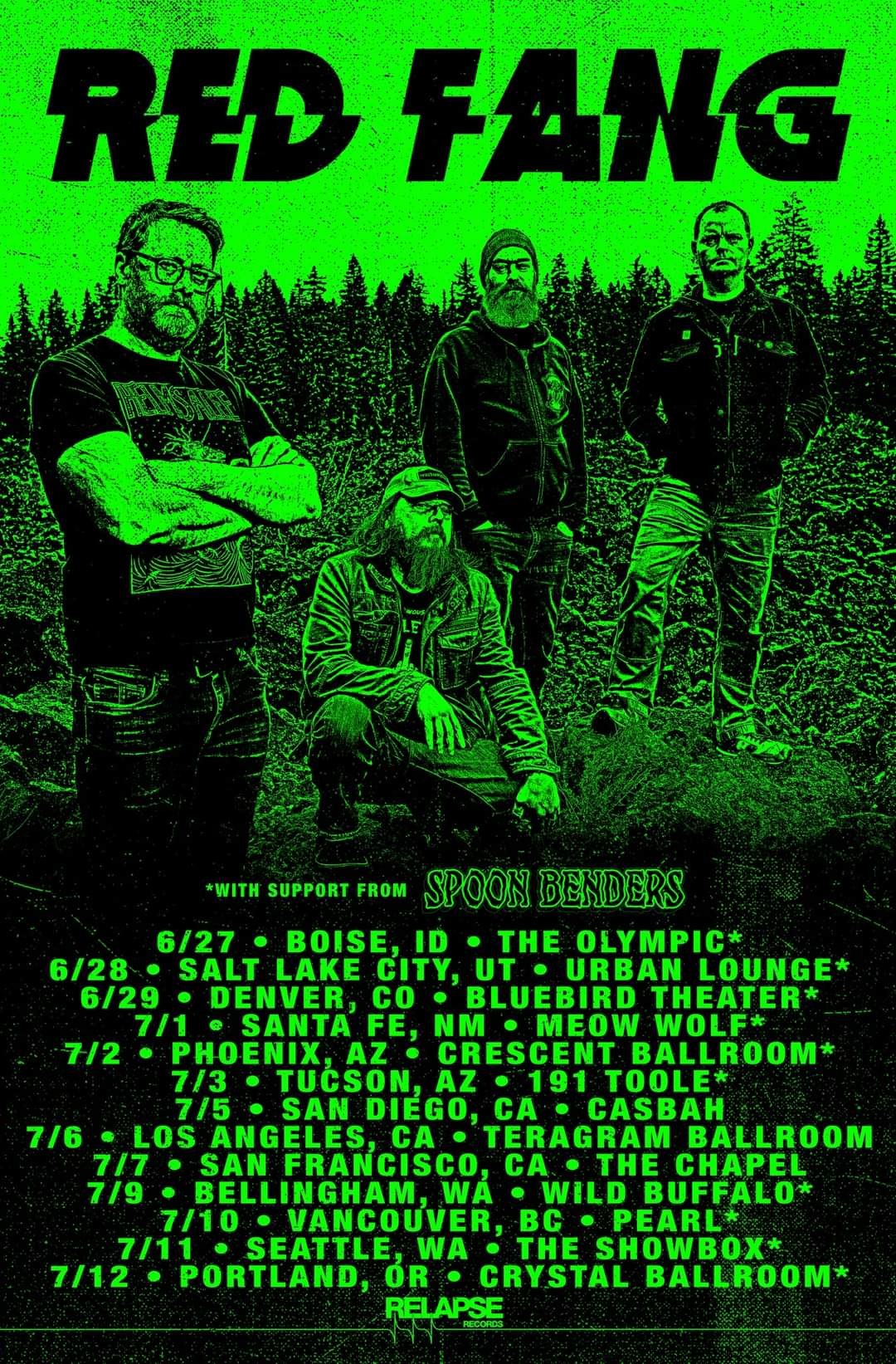 Red Fang Announce Summer North American Tour – Metal Anarchy