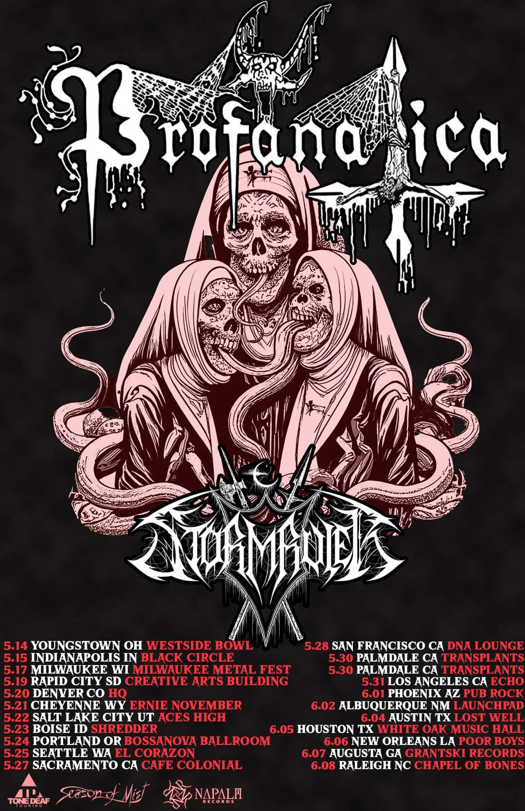 Profanatica Announce Spring U.S. Tour With Stormruler – Metal Anarchy