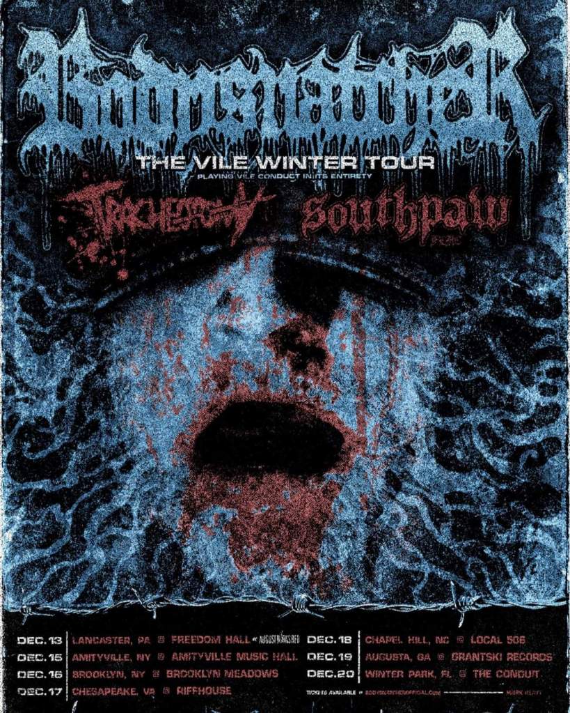 Bodysnatcher To Perform “Vile Conduct” In Full On December Tour With ...