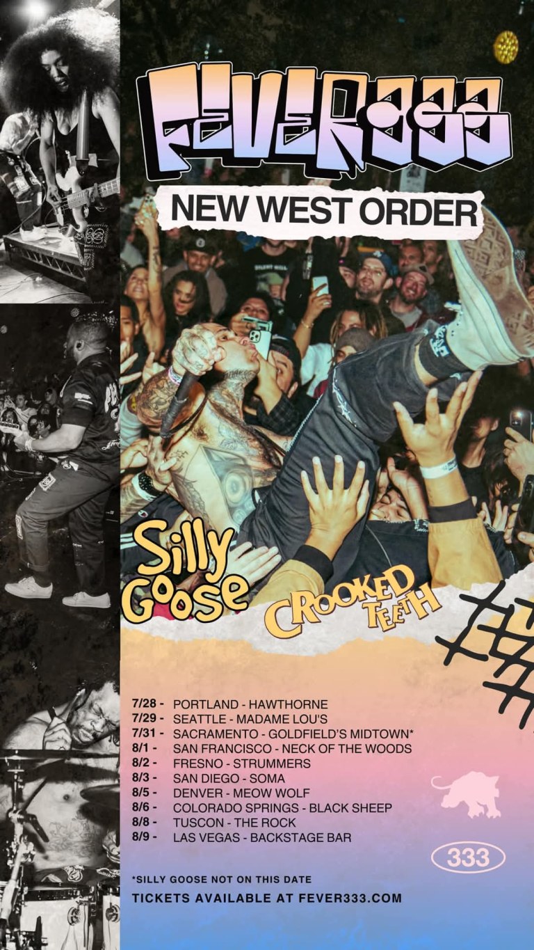Fever 333 Announce West Coast Tour With Silly Goose And Crooked Teeth ...