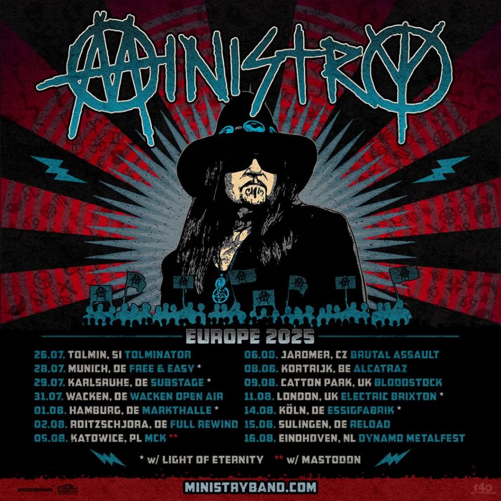 Ministry Announce Summer European/UK Tour – Metal Anarchy