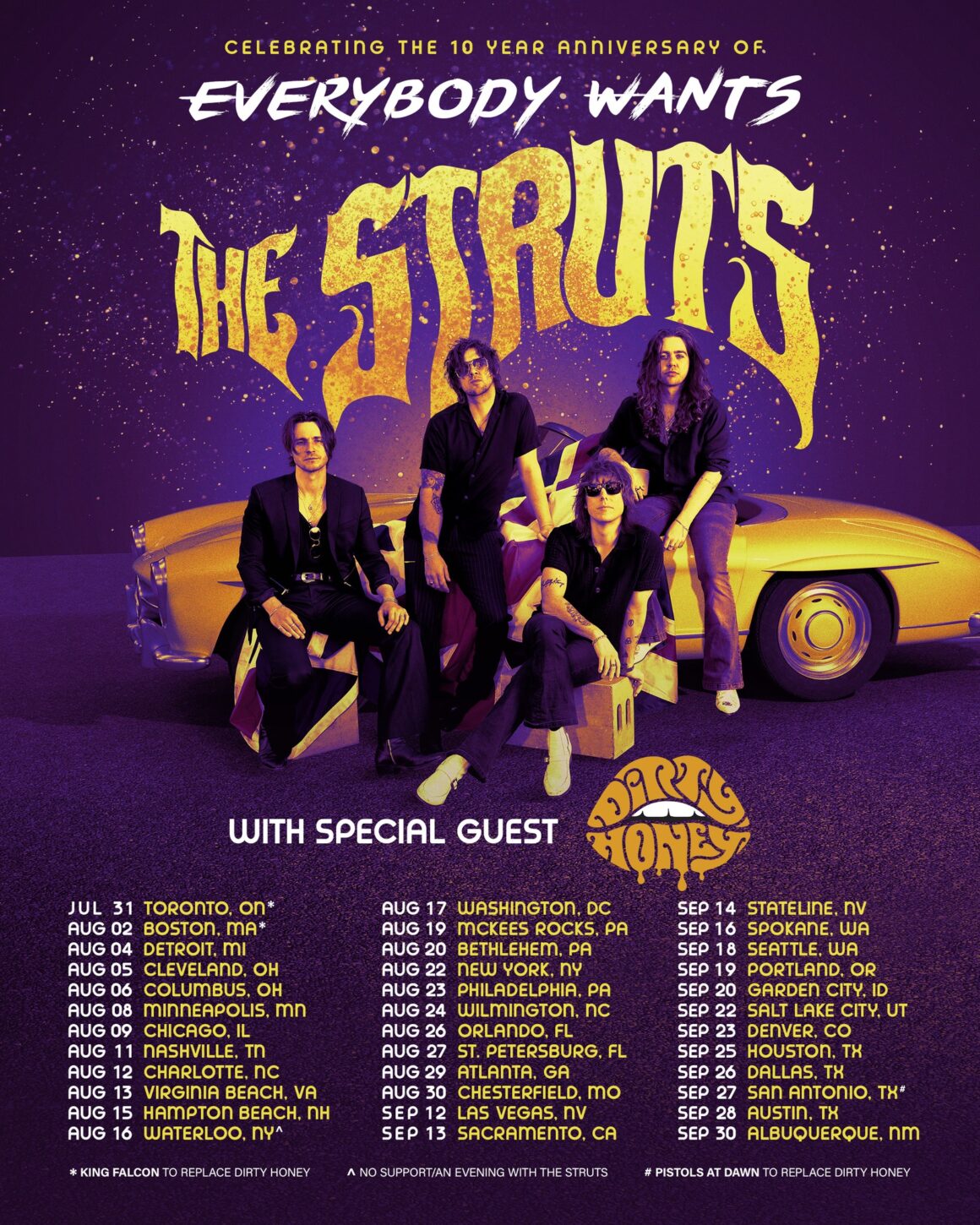 The Struts Announce “Everybody Wants” 10th Anniversary Tour – Metal Anarchy