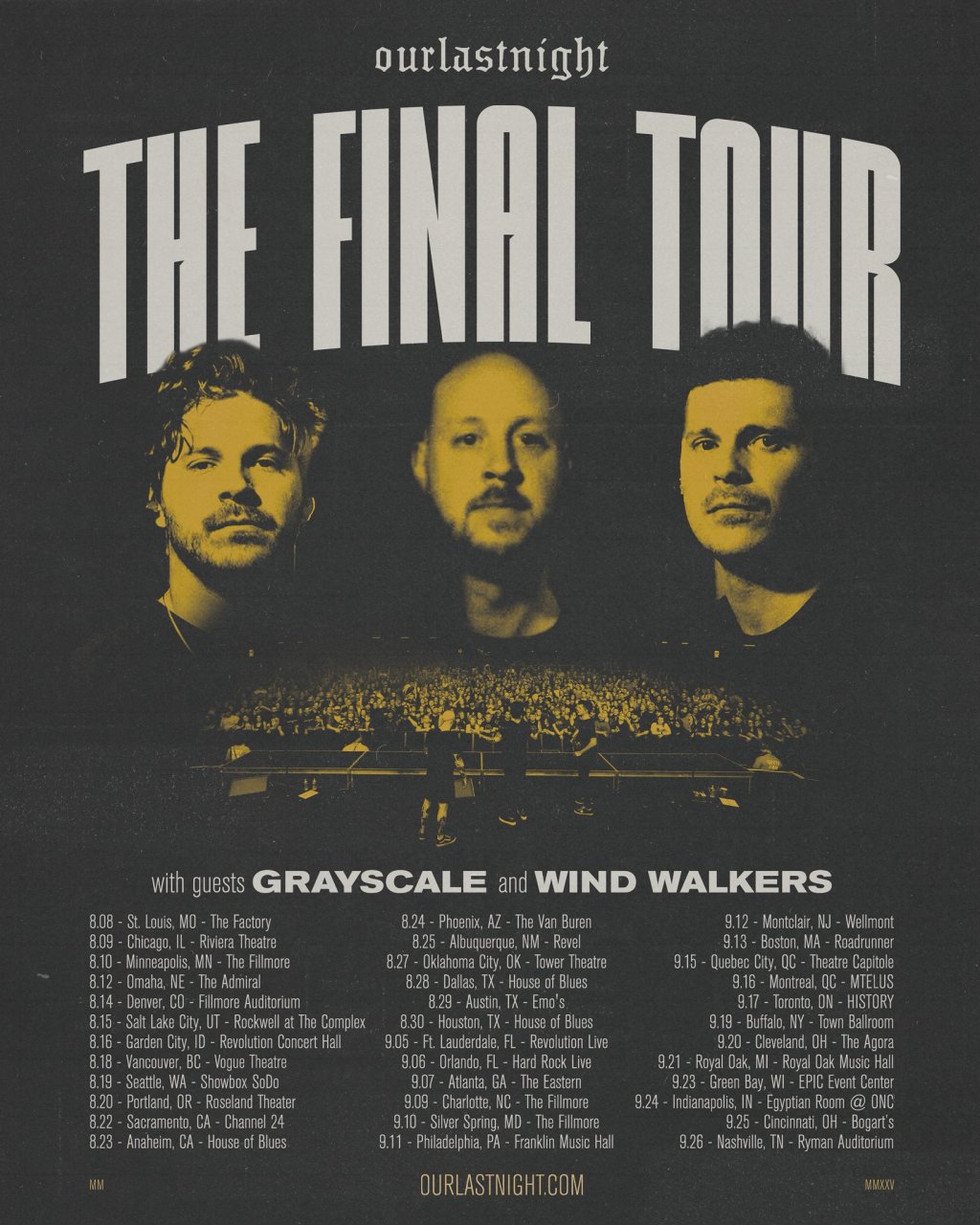 Our Last Night Announce Final Tour – Metal Anarchy