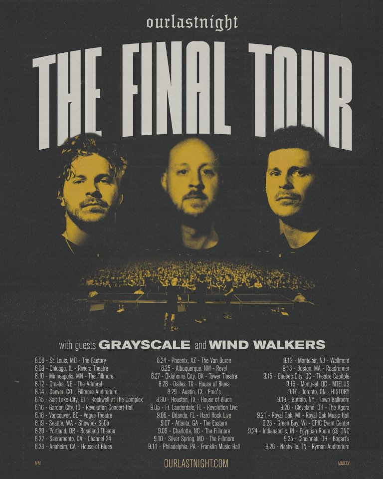 Our Last Night Announce Final Tour – Metal Anarchy