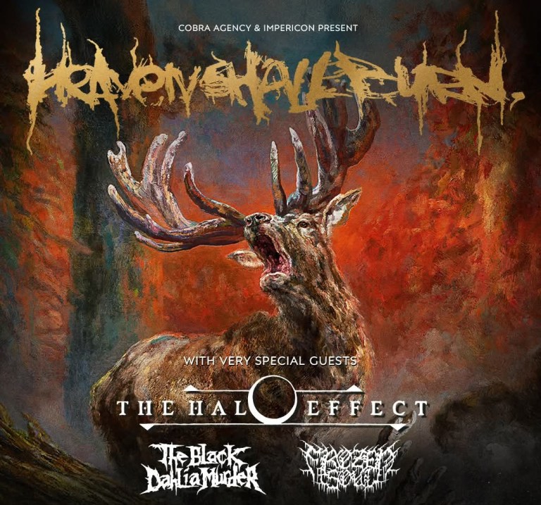 Heaven Shall Burn Announce Early 2026 European/UK Tour With The Halo ...