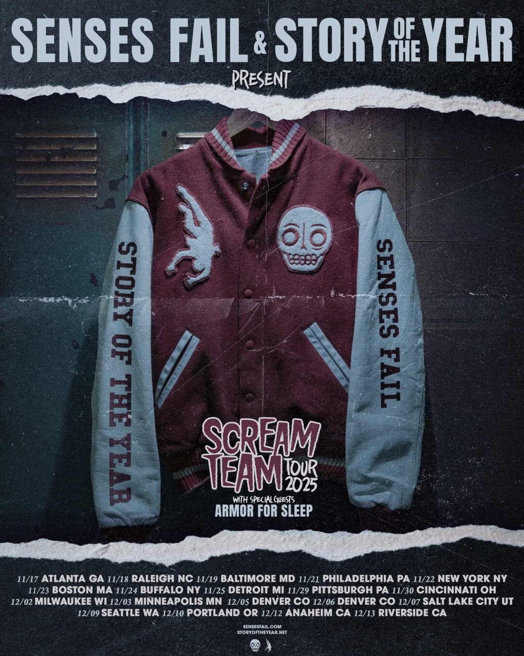 Senses Fail And Story Of The Year Announce Co-Headlining Tour – Metal ...