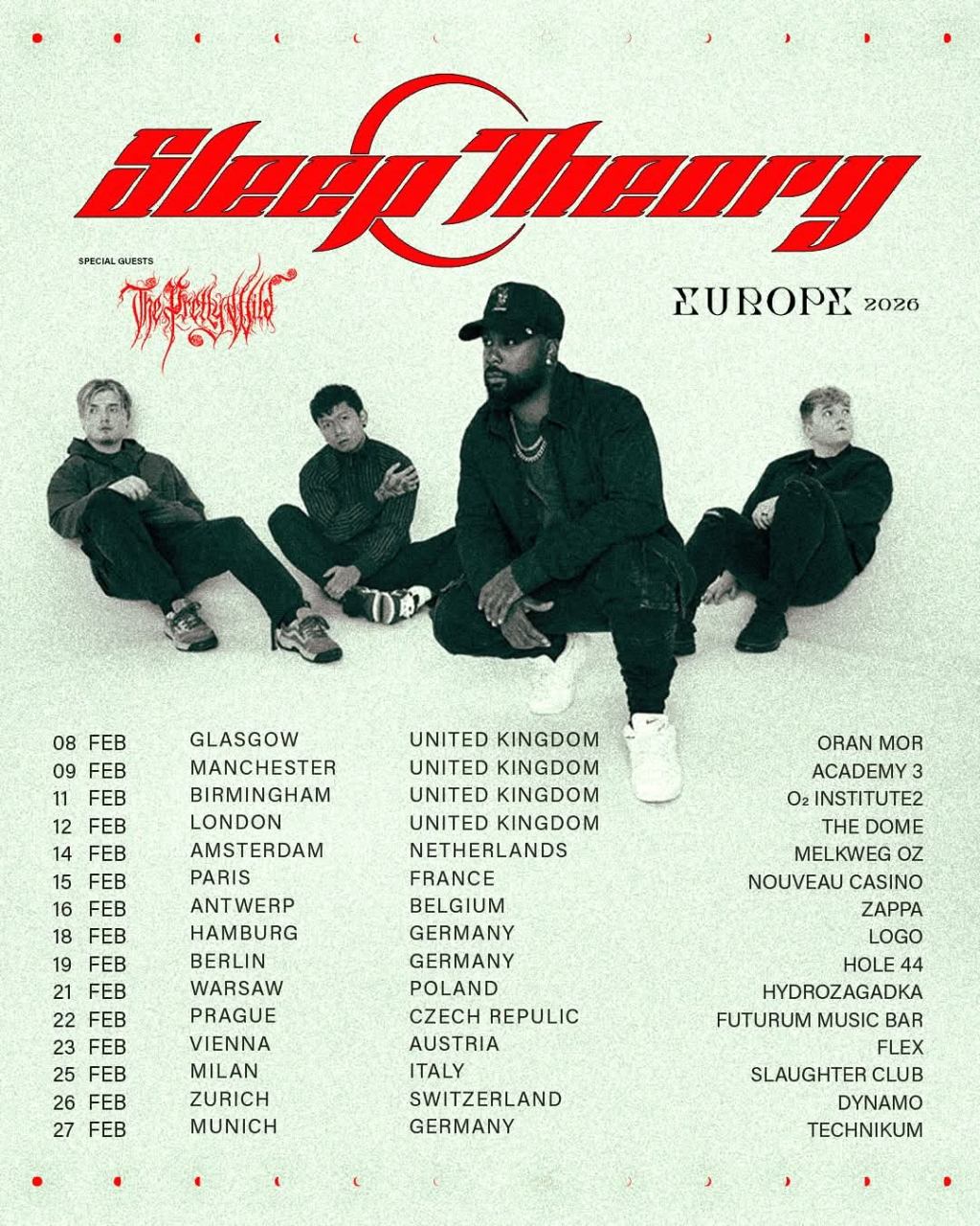 Sleep Theory Announce European/UK Tour With The Pretty Wild – Metal Anarchy