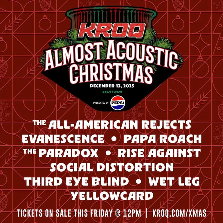 Evanescence, Papa Roach, Rise Against, Etc. Set For 2025 “KROQ Almost ...