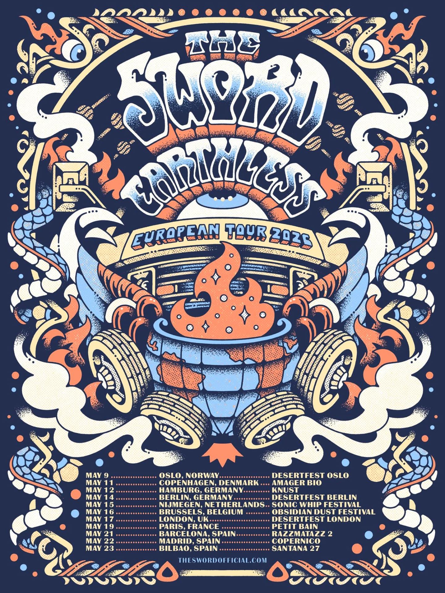 The Sword And Earthless Announce May 2026 European/UK Tour – Metal Anarchy
