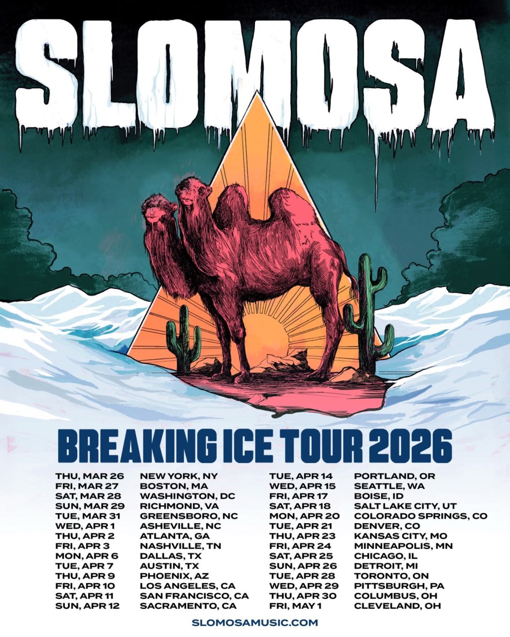 Slomosa Announce Spring 2026 North American Tour – Metal Anarchy
