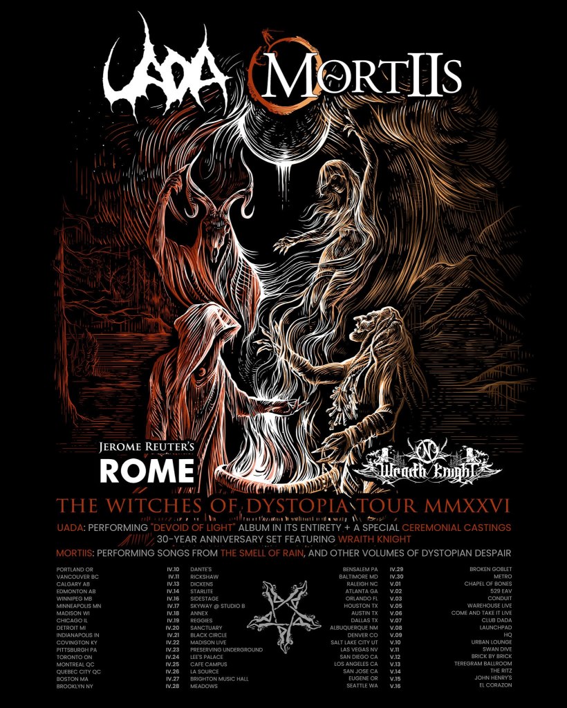 UADA And Mortiis Announce Co-Headlining North American Tour – Metal Anarchy