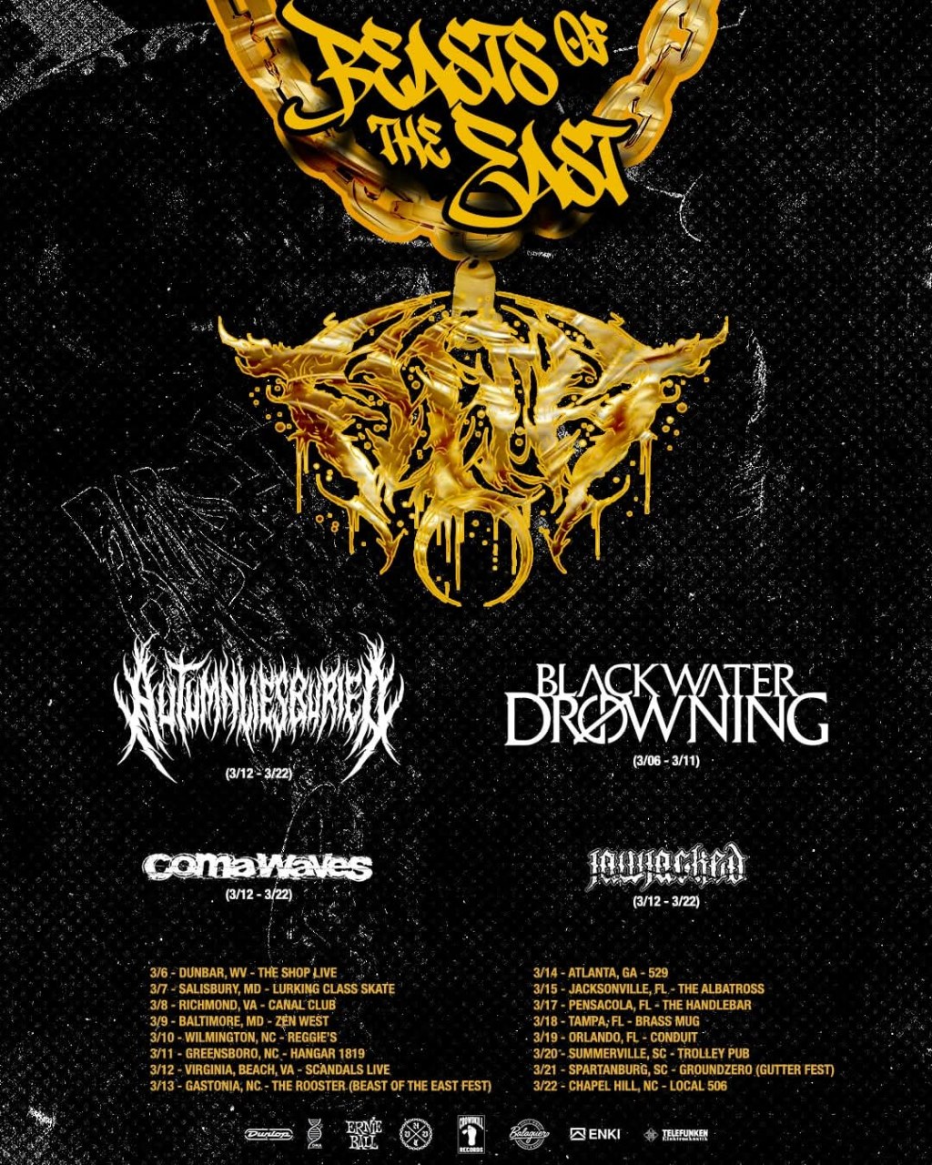Filth Announce March 2026 Tour – Metal Anarchy