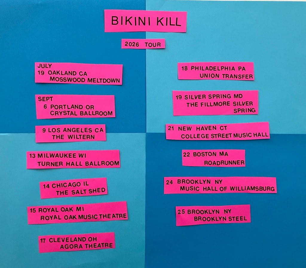 Bikini Kill Announce U.S. Tour – Metal Anarchy