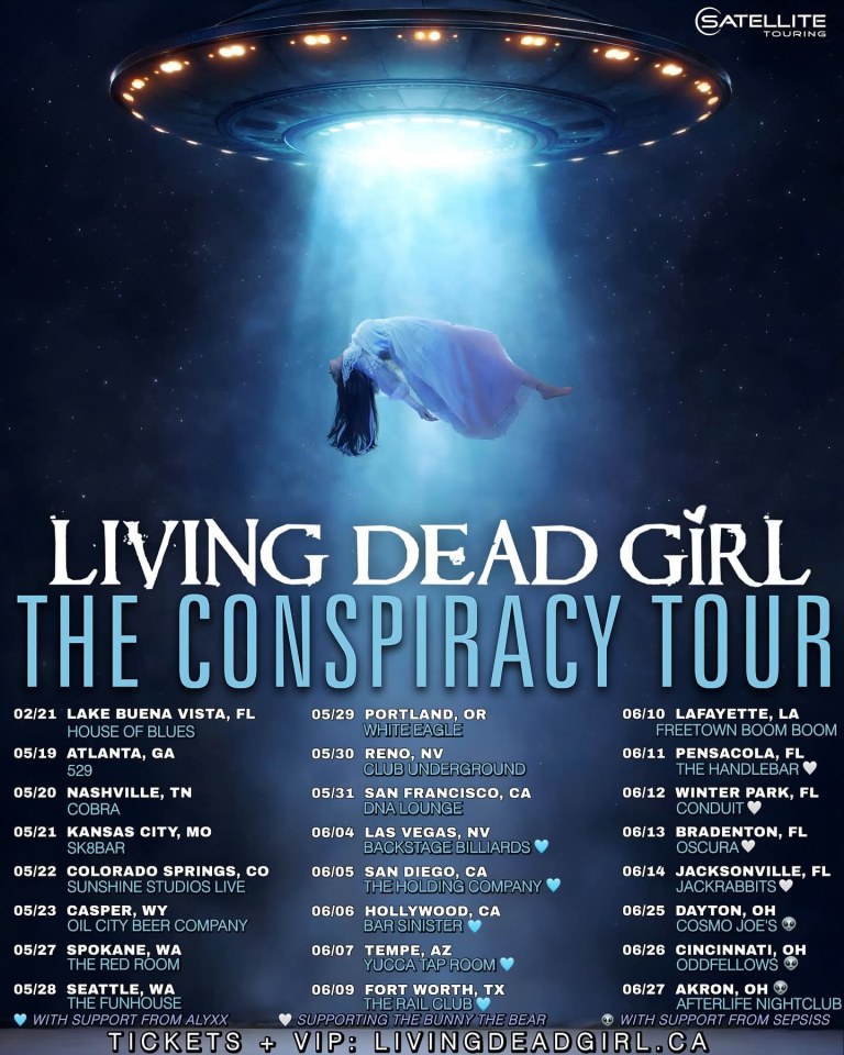 Living Dead Girl Announce Spring U.S. Tour – Metal Anarchy