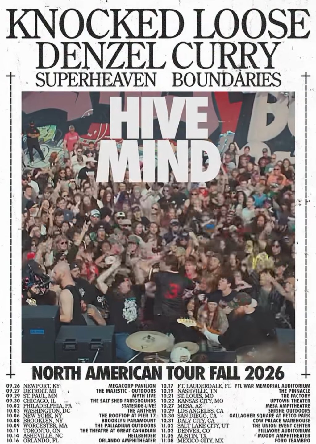 Knocked Loose And Denzel Curry Announce Co-Headlining North American ...