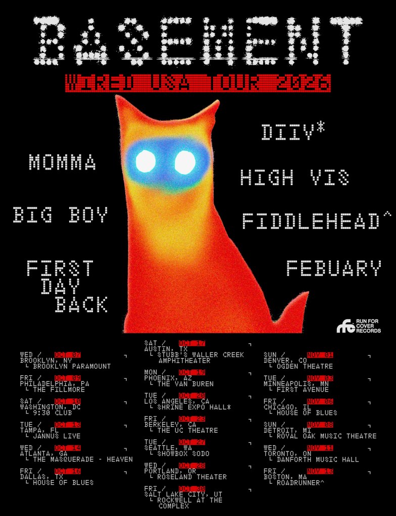 Basement Announce Fall North American Tour – Metal Anarchy