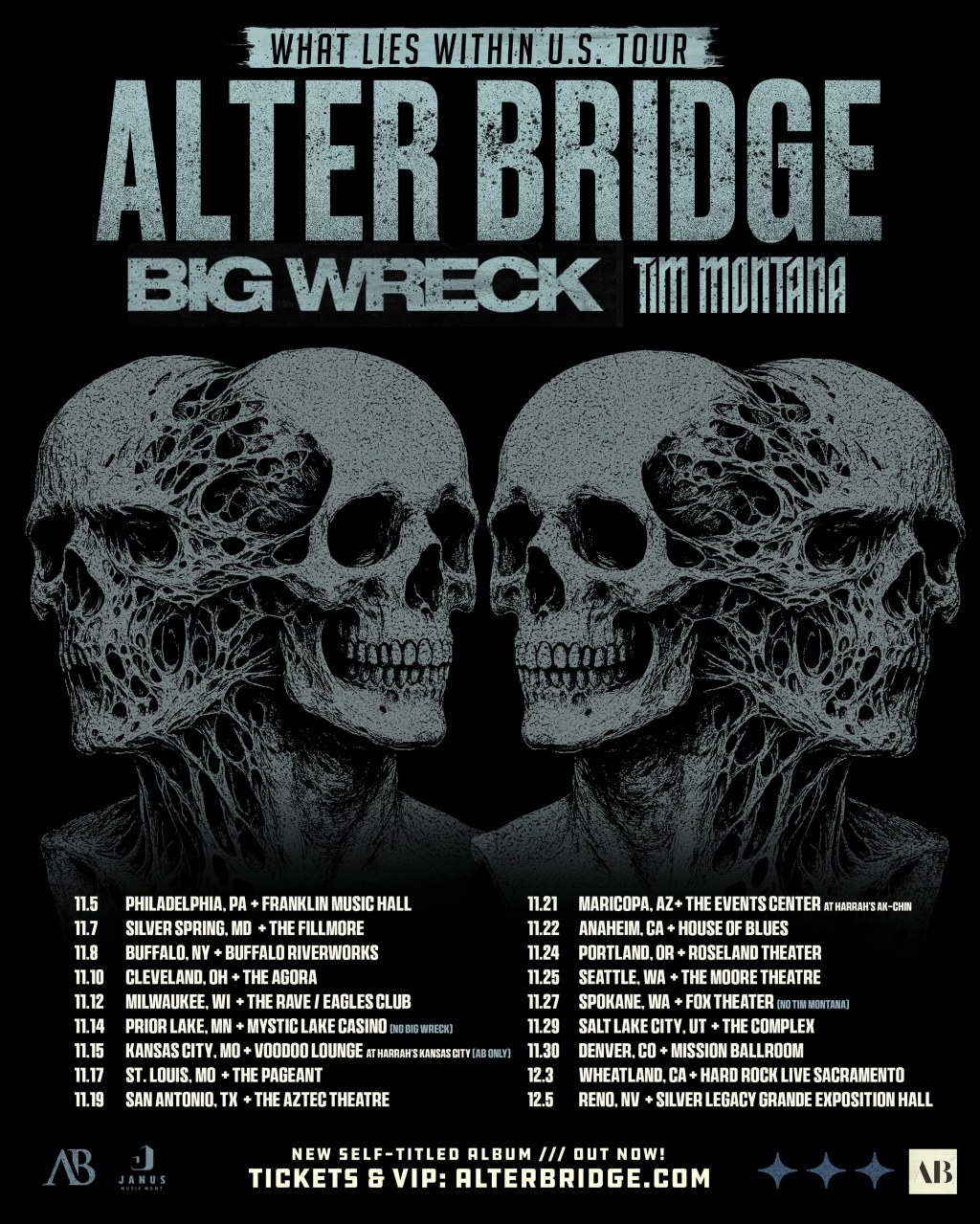 Alter Bridge Announce U.S. Tour With Big Wreck And Tim Montana – Metal ...