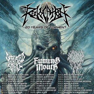 Revocation Announce North American Tour With Defeated Sanity, Fuming ...