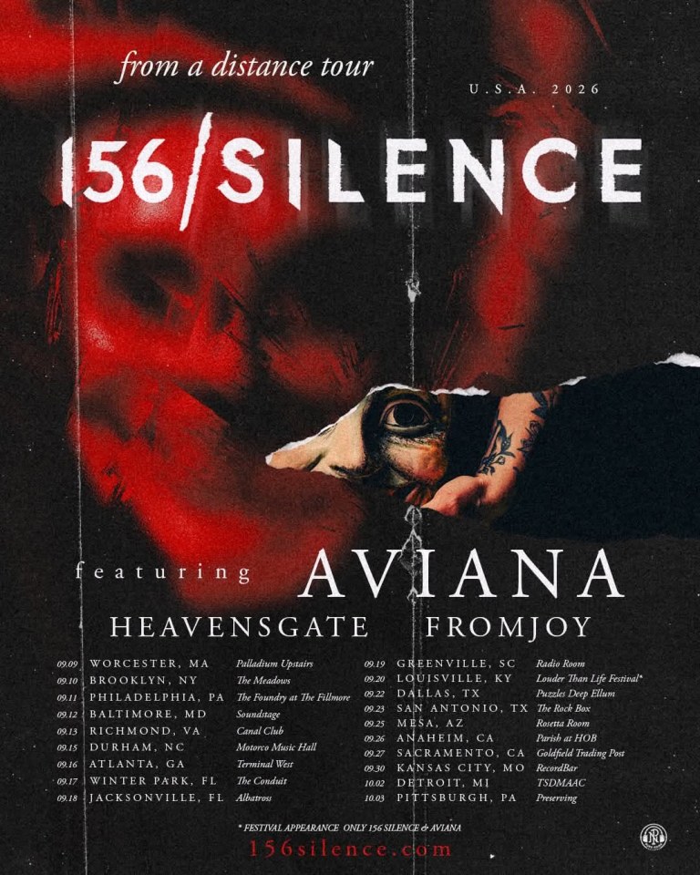 156/Silence Announce U.S. Tour With Aviana, Heavensgate, And Fromjoy ...